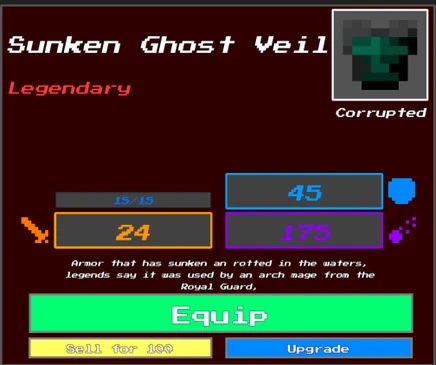 Sunken Ghost Veil | Undertale Dungeons Go Beyond Wiki | Fandom