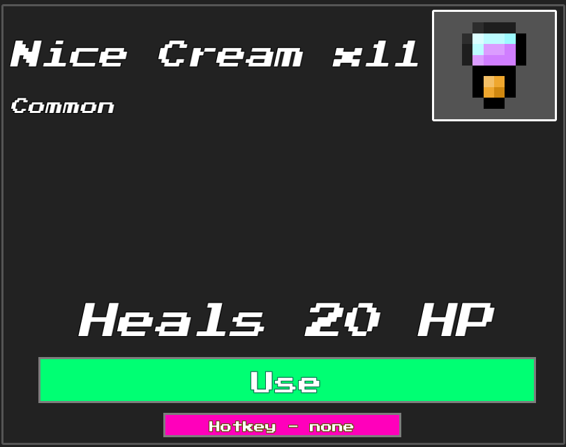 Nice Cream | Undertale Dungeons Go Beyond Wiki | Fandom