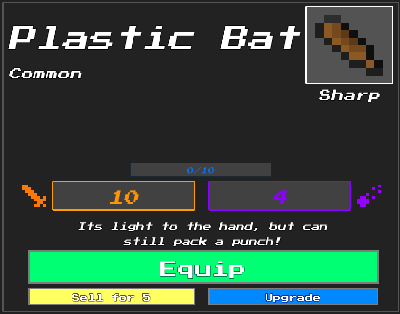 Plastic Bat | Undertale Dungeons Go Beyond Wiki | Fandom