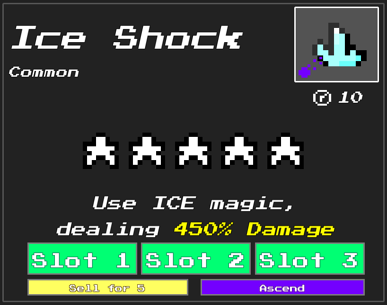 Ice Shock | Undertale Dungeons Go Beyond Wiki | Fandom