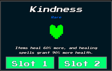 Kindness | Undertale Dungeons Go Beyond Wiki | Fandom