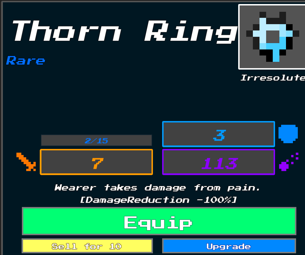 Thorn Ring Undertale Dungeons Go Beyond Wiki Fandom
