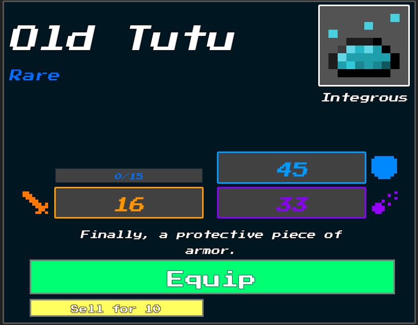 Old Tutu | Undertale Dungeons Go Beyond Wiki | Fandom