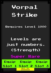 Vorpal Strike | Undertale Dungeons Wiki | Fandom