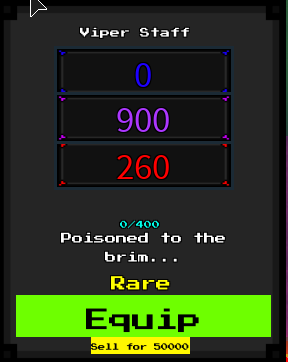 Viper Staff | Undertale Dungeons Wiki | Fandom