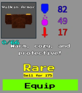 Vulkin Armor | Undertale Dungeons Wiki | Fandom