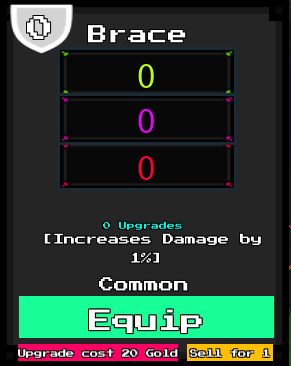 Brace | Undertale Dungeons Wiki | Fandom