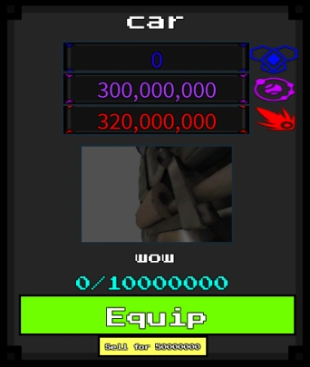 Car (weapon) | Undertale Dungeons Wiki | Fandom