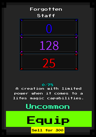 Forgotten Staff | Undertale Dungeons Wiki | Fandom