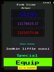 Pink Slime Armor | Undertale Dungeons Wiki | Fandom