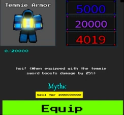 Temmie Armor | Undertale Dungeons Wiki | Fandom