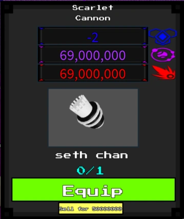 Scarlet Cannon | Undertale Dungeons Wiki | Fandom