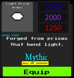 Light Prism Armor | Undertale Dungeons Wiki | Fandom