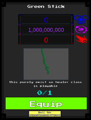 Green Stick | Undertale Dungeons Wiki | Fandom