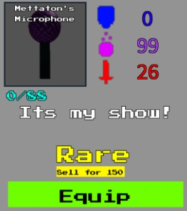 Mettaton's Microphone | Undertale Dungeons Wiki | Fandom