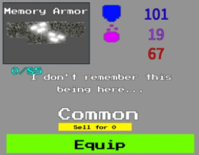 Memory Armor | Undertale Dungeons Wiki | Fandom