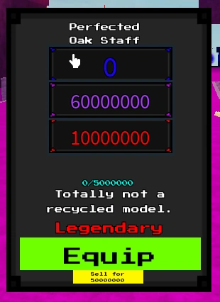 Perfected Oak Staff | Undertale Dungeons Wiki | Fandom