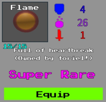 Flame | Undertale Dungeons Wiki | Fandom