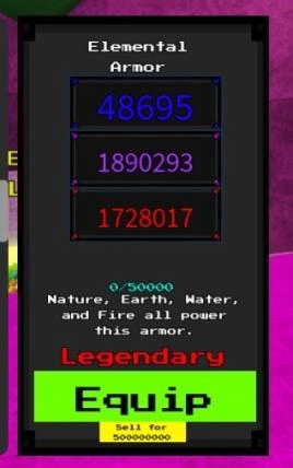 Elemental Armor | Undertale Dungeons Wiki | Fandom