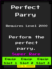 Perfect Parry | Undertale Dungeons Wiki | Fandom