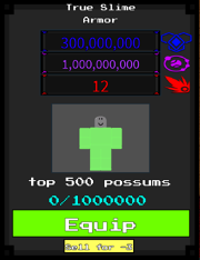 True Slime Armor | Undertale Dungeons Wiki | Fandom