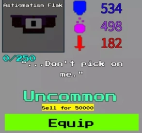 Astigmatism Flak | Undertale Dungeons Wiki | Fandom