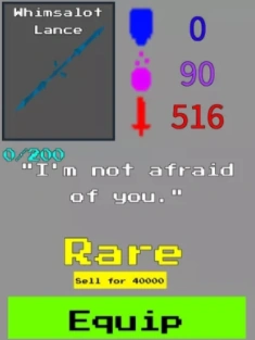 Whimsalot Lance | Undertale Dungeons Wiki | Fandom