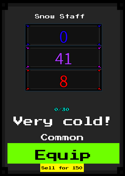 Snow Staff | Undertale Dungeons Wiki | Fandom