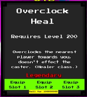 Overclock Heal | Undertale Dungeons Wiki | Fandom