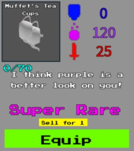 Muffet's Tea Cups | Undertale Dungeons Wiki | Fandom