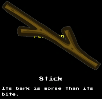 Stick | Undertale Monster Mania Reborn Wiki | Fandom