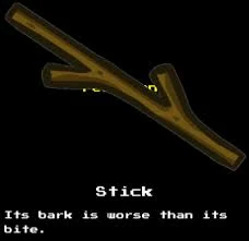 Stick | Undertale: Reseted Wiki | Fandom