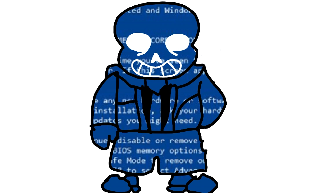BSOD!Sans | Undertale RP Wikia | Fandom