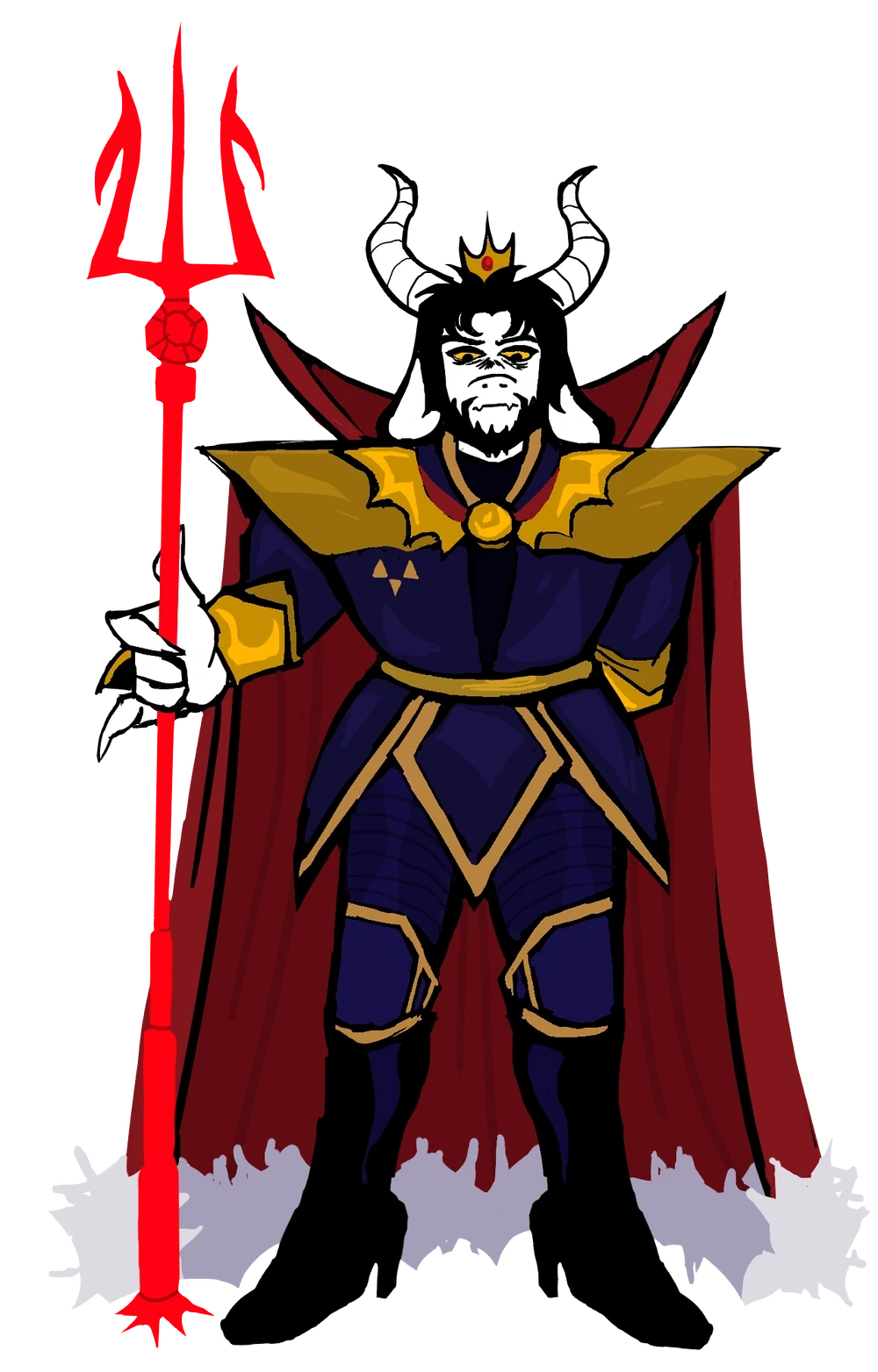 Underfell!Asgore | Undertale Scaling Playground Wiki | Fandom