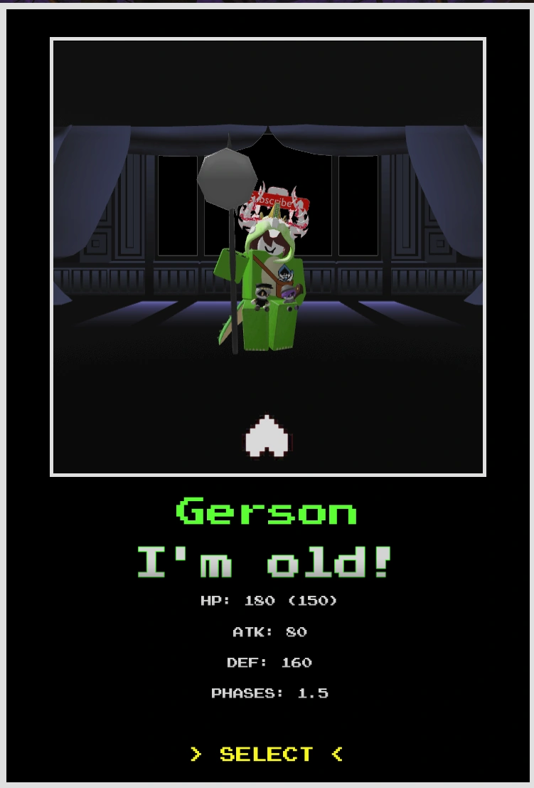 Gerson Boom | Undertale Test Place Reborn Wiki | Fandom