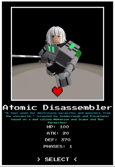 Atomic Disassembler | Undertale Test Place Reborn Wiki | Fandom