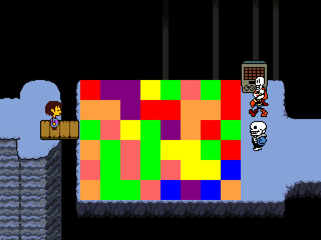 Kolorowe Płytki | Undertale Wiki | Fandom