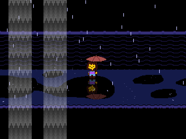Undertale Waterfall By