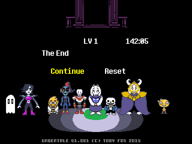 Menu (Full) | Wiki Undertale | Fandom