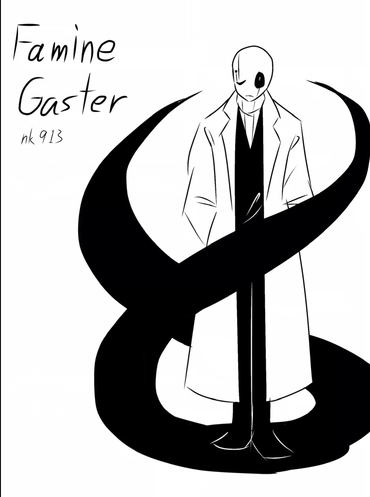 Guiltytale/Famine・Gaster | Undertale AU Wiki | Fandom