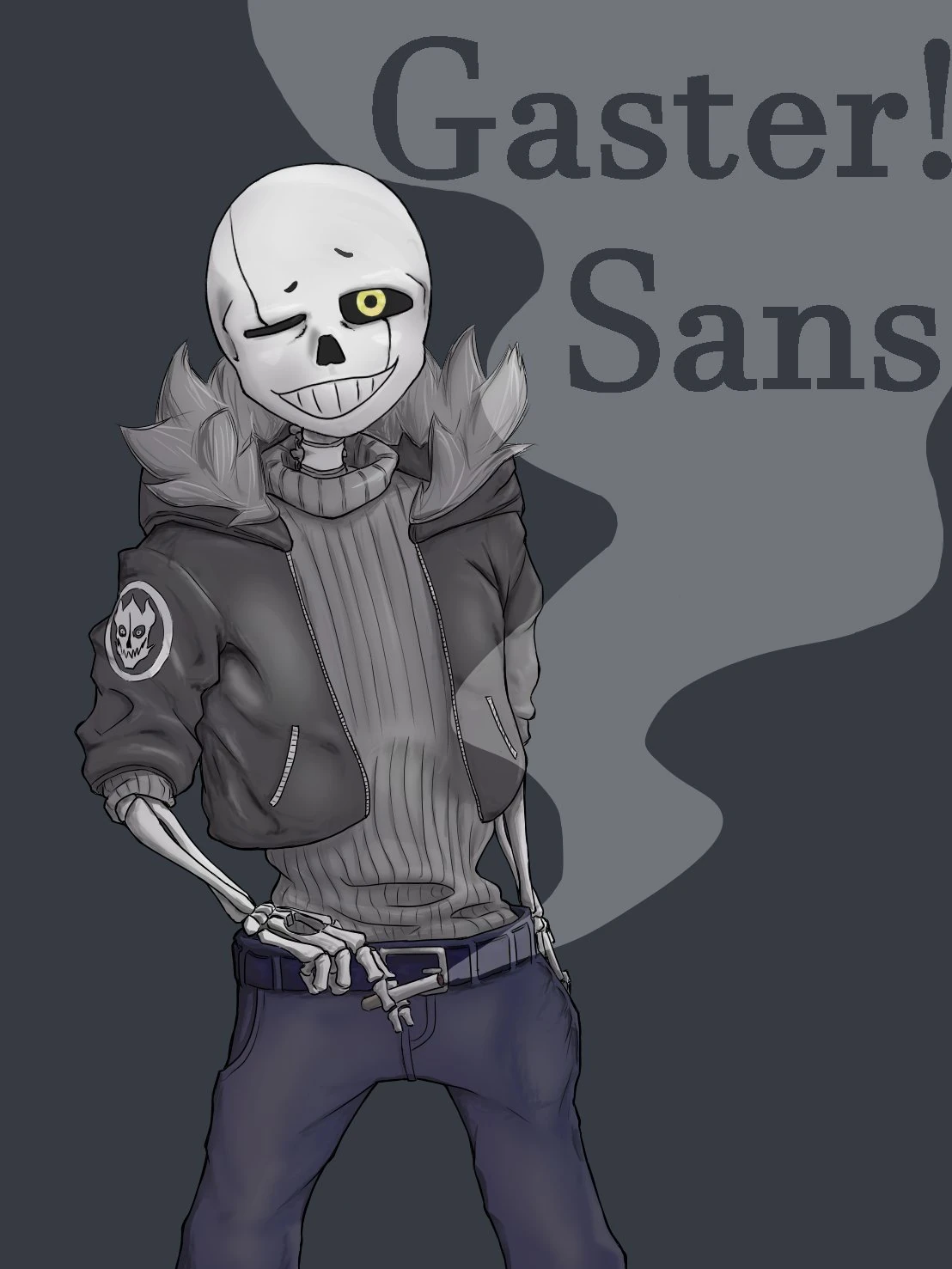 Underpatch/Gaster!Sans | Undertale AU Wiki | Fandom