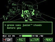 Green Sans Fight | Undertale AU Wiki | Fandom