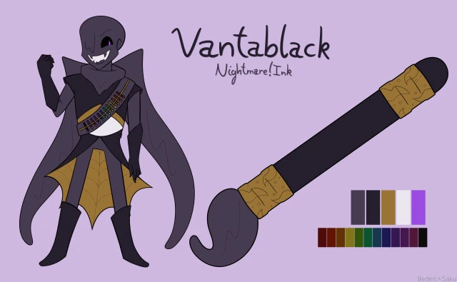 Admixverse/Vantablack!Sans | Undertale AU Wiki | Fandom