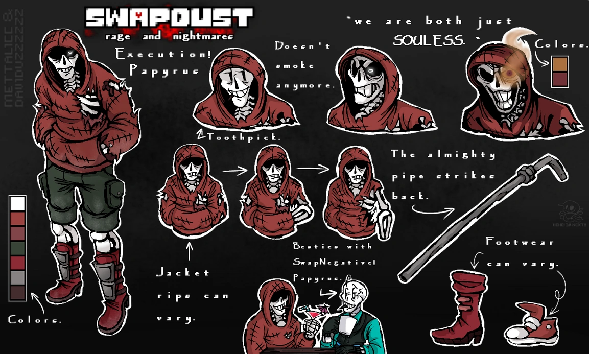 Swapdust Rage And Nightmares | Undertale AU Wiki | Fandom