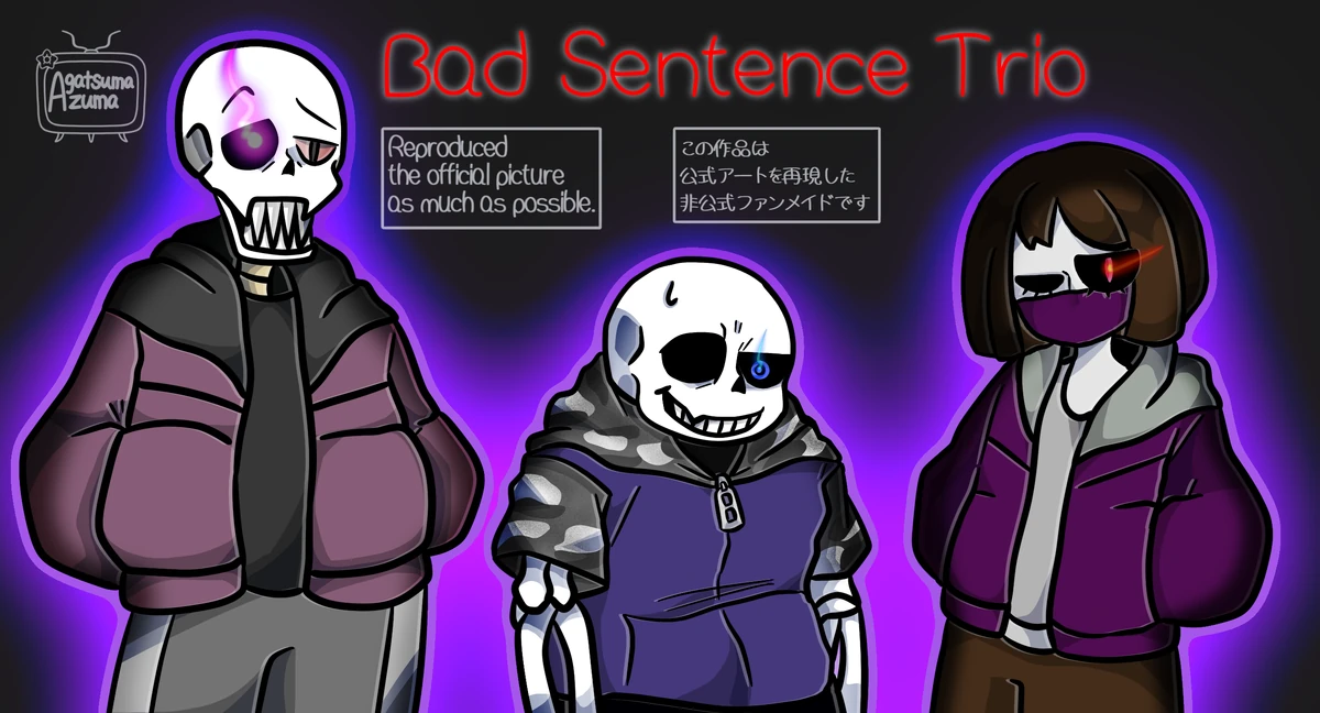 Bad Sentence Trio | Undertale AU Wiki | Fandom