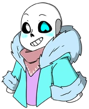Alphaverse/Cyan!Sans | Undertale AU Wiki | Fandom