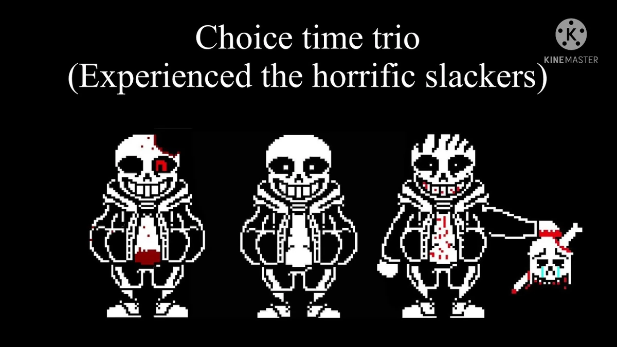 Choice Time Trio | Undertale AU Wiki | Fandom