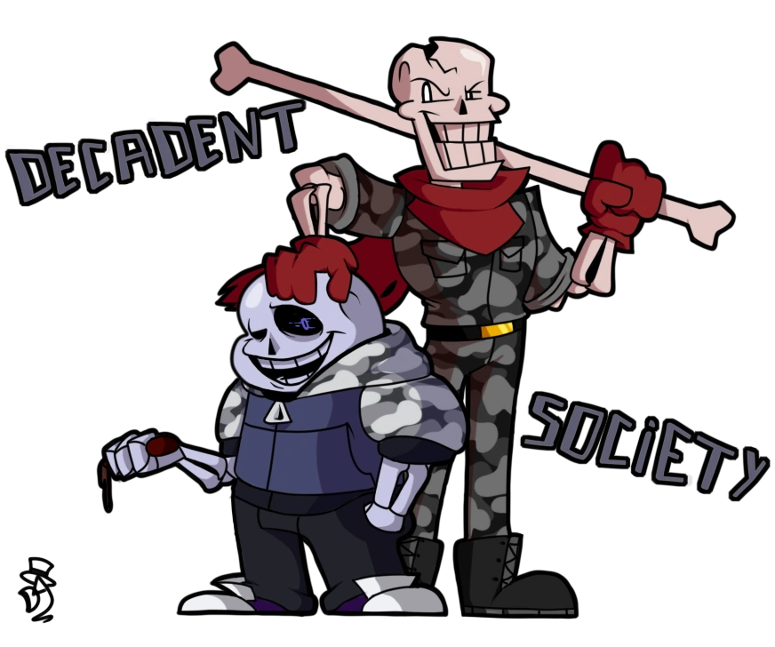 Decadent Society/Modern | Undertale AU Wiki | Fandom