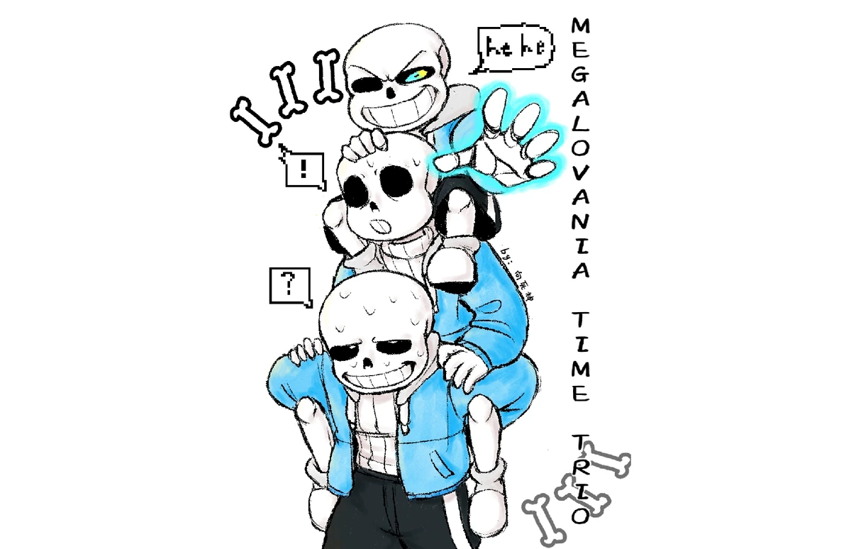 Megalovania Time Trio | Undertale AU Wiki | Fandom