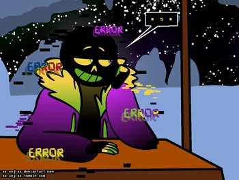 AVJverse/Anti-Error!Sans | Undertale AU Wiki | Fandom